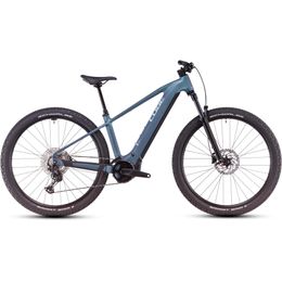 Cube Reaction Hybrid Pro 800 | Gr. M | Aluminium E-MTB Hardtail Blau