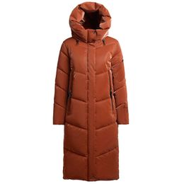 Khujo Winter Coat 'Pulset Shiny' female Orange size L