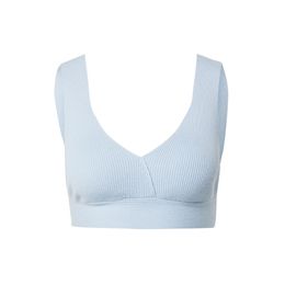 ABOUT YOU X Laura Giurcanu Top 'Janine' Damen Gr&ouml;&szlig;e XS hellblau