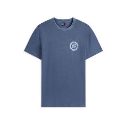 Tommy Jeans T-Shirt 'NOVELTY FAIR' Herren Gr&ouml;&szlig;e L marine / aqua / orange / pink