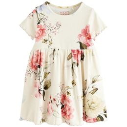 next Kleid M&auml;dchen Gr&ouml;&szlig;e 74 hellbeige / oliv / magenta / pastellpink