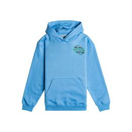 Quiksilver Kapuzensweatshirt &raquo;Graphic&laquo; Azure Blue 8 8 Stoff: Baumwoll-Polyester-Mischgewebe [280...
