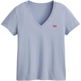 Levi's LEVI'S V-Shirt &raquo;Perfect Tee&laquo; mit kleinem Batwing- Logo LSE_CHEST HIT CLIFF L (40) L (40) Levi's T-Shirt mit V-Ausschnitt
