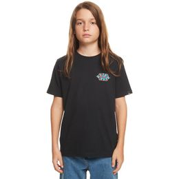 Quiksilver T-Shirt &raquo;Retro Wave&laquo; schwarz 16 16 Stoff: Baumwoll-Jersey-Stoff [160 g/m2]