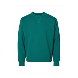 Selected Sweatshirt 'SLHLUKE' Herren Gr&ouml;&szlig;e S smaragd