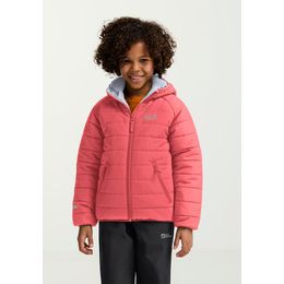 Outdoorjacke Jack Wolfskin "ZENON JKT KIDS", Jungen, Gr. 176, sunsetcoral, Oberstoff: 100% POLYESTER; Kontrastmaterial 1: 100% POLYESTER; Füllung 1: 100% POLYESTER; Futter 1: 100% POLYESTER, Jacken