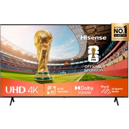 HISENSE LED-Fernseher "85E6NT", Energieeffizienz: E (A-G), schwarz, 85 ″, Fernseher, 4K UHD