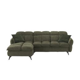 bobb Ecksofa Key West grün Maße (cm): B: 288 H: 106 T: 213.0 » Höffner