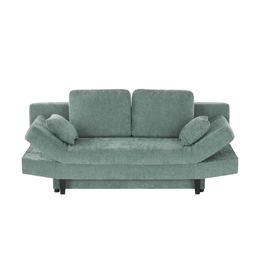Smart Schlafsofa Mokka &brvbar; gr&uuml;n &brvbar; Ma&szlig;e (cm): B: 205 H: 87 T: 100.0 &raquo; H&ouml;ffner