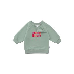 Sweatshirt Liliput "Merry Bright", M&auml;dchen, Gr. 86/92, gr&uuml;n (hellgr&uuml;n), 80% Baumwolle, 20% Polyester, bedruckt, normal, Rundhals, Sweatshirts Sweatshirt, mit niedlichem Frontprint