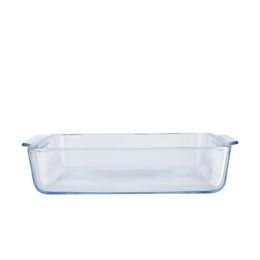 KHG Auflaufform mit Griffen 1 5 l transparent/klar Glas Maße (cm): B: 20 H: 5 » Höffner