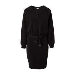 s.Oliver BLACK LABEL Kleid Damen Größe 42 schwarz Winterkleid