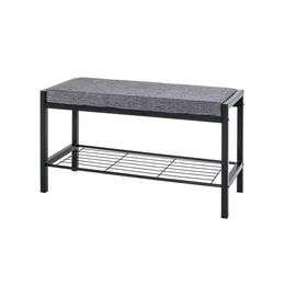 H&ouml;ffner Schuhbank &brvbar; grau &brvbar; Ma&szlig;e (cm): B: 80 H: 48 &raquo; H&ouml;ffner