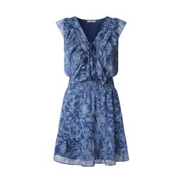 Pepe Jeans Kleid ' EDWINA ' Damen Gr&ouml;&szlig;e 40 blau / graumeliert Winterkleid
