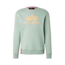 Alpha Industries Sweatshirt male Green size S