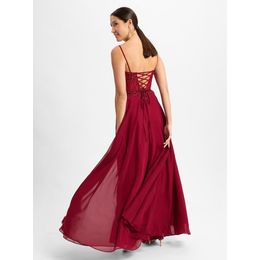 LUXUAR Fashion Abendkleid ' ' Damen Größe 42 bordeaux Winterkleid