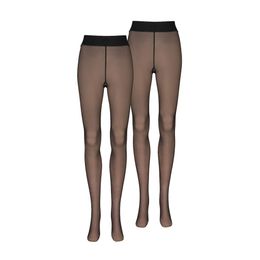 Nur Die Fine Tights female Black size 38/40