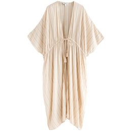 next Strandkleid Damen Gr&ouml;&szlig;e 48/50 beige / hellbeige