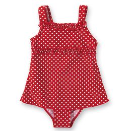 Playshoes Swimsuit girl Red size 122/128