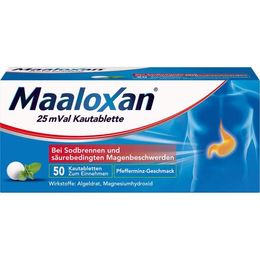 Maaloxan 25 mVal Kautabletten 50 St