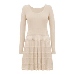 Imily Bela Knitted dress female Beige size M