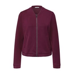 Street One Sweatjacke Damen Gr&ouml;&szlig;e S burgunder