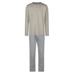 Phil & Co. Berlin Long Pajamas ' Weekend Collection ' male Grey size M