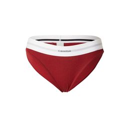 Calvin Klein Underwear Slip Damen Gr&ouml;&szlig;e XS rot / wei&szlig;
