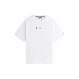 Tommy Hilfiger Big & Tall Tommy Hilfiger Big & Tall Shirt 'BRAND LOVE SMALL CENTER' male White size 5XLT