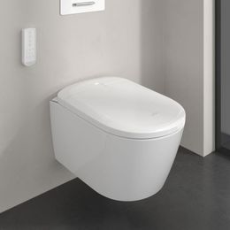 Villeroy & Boch Villeroy & Boch ViClean Wand-Dusch-WC Supreo mit WC-Sitz, V16EN2R1, Supreo