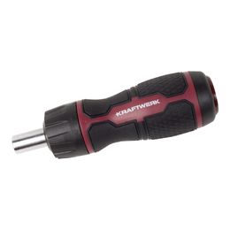 Kraftwerk Mini Ratschen-Schraubendreher 6 in 1, 1/4", 7-tlg (306.378.010)