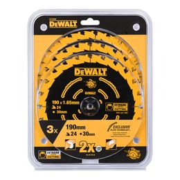Dewalt DT10399-QZ Kreiss&auml;geblatt Handkreiss&auml;ge | 190/30mm 24WZ)