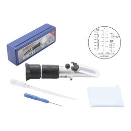 BGS-technic BGS Technic Refraktometer aus Metall und Kunststoff für Flüssigkeiten mit verschiedenen Brechungsindizes, 1824)