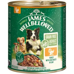 James Wellbeloved Adult Truthahn Pastete 6x800 g