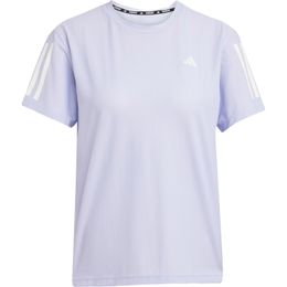 Adidas OWN THE RUN Funktionsshirt Damen - Gr&ouml;&szlig;e XS - lila