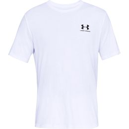Under Armour SPORTSTYLE T-Shirt Herren - Gr&ouml;&szlig;e S - wei&szlig;