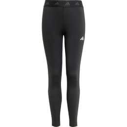 Adidas TECHFIT Tights M&auml;dchen - Gr&ouml;&szlig;e 116 - schwarz