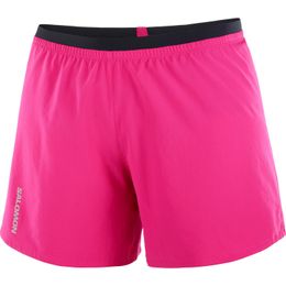 Salomon CROSS 5 Laufshorts Damen - Gr&ouml;&szlig;e XL - rosa