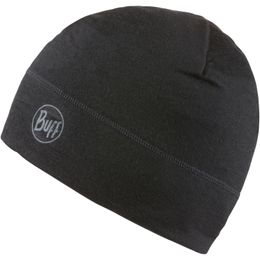 Buff MERINO LIGHTWEIGHT Beanie - Gr&ouml;&szlig;e Einheitsgr&ouml;&szlig;e - schwarz