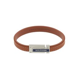 Tommy Hilfiger Armband Herren Gr&ouml;&szlig;e One Size dunkelblau / hellbraun / silber