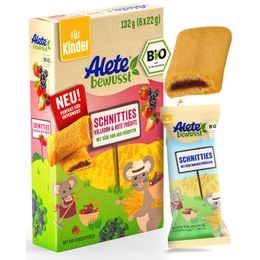 Kindersnack Schnitties Vollkorn Apfel (6x22 g), ab 3 Jahren Alete bewusst
