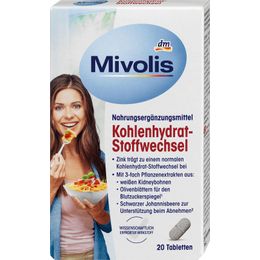Mivolis Kohlenhydrat-Stoffwechsel Tabletten 20 St