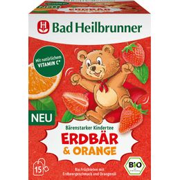 Kindertee, Erdb&auml;r & Orange (15 Beutel), ab 4 Jahren Bad Heilbrunner