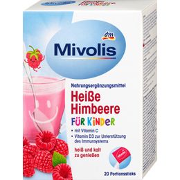 Kindergetränk, Heiße Himbeere (20 Sticks), ab 7 Jahren Mivolis