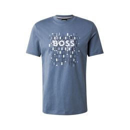 BOSS T-Shirt 'C-Thompson 250' Herren Gr&ouml;&szlig;e XXXL marine / opal / hellblau