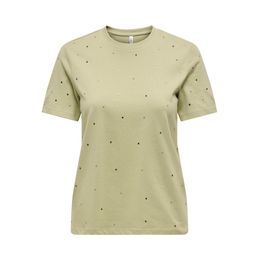 Only T-Shirt 'ONLGLOBE' Damen Gr&ouml;&szlig;e XS schilf