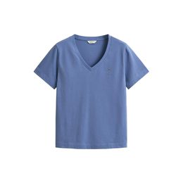 Gant T-Shirt Damen Gr&ouml;&szlig;e L blue denim