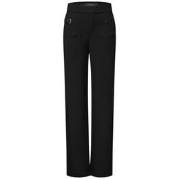 Street One Pants female size 44 Black