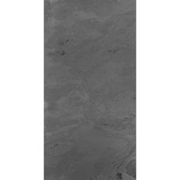 Jangal Wandpaneel 'Modular Wall 11302B Black Slate Stone' grau 52 x 104 cm