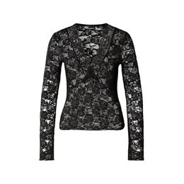 Gina Tricot Shirt Damen Gr&ouml;&szlig;e XS schwarz